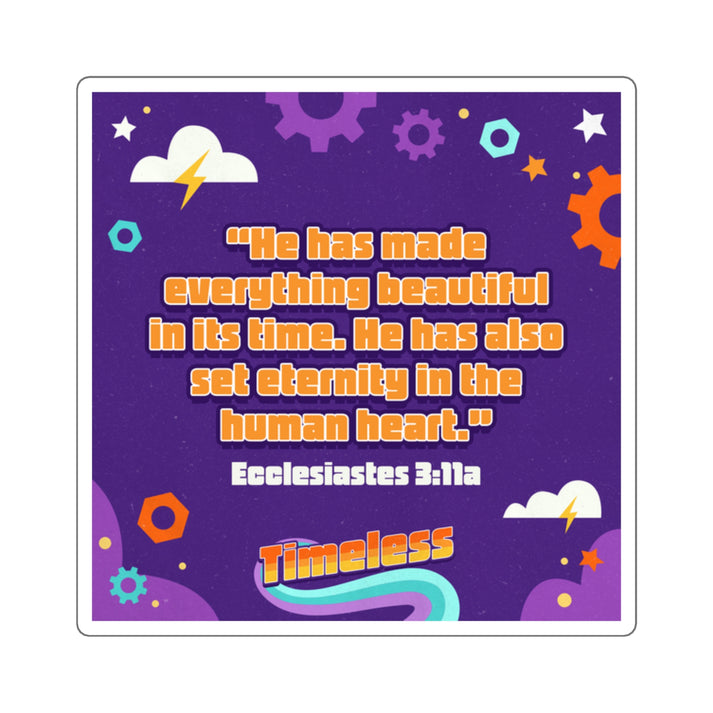 Memory Verse Sticker | V9 | Timeless Preschool – Grow Print Shop